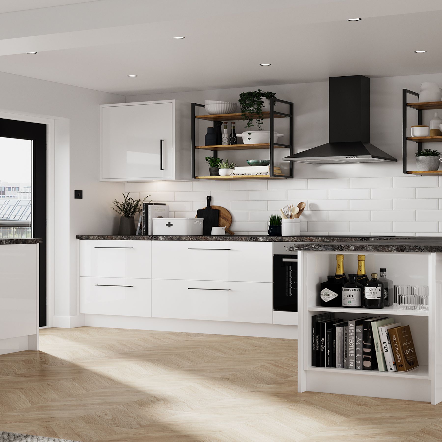 Modern Black And White Kitchen Cabinets Ideas - Infoupdate.org