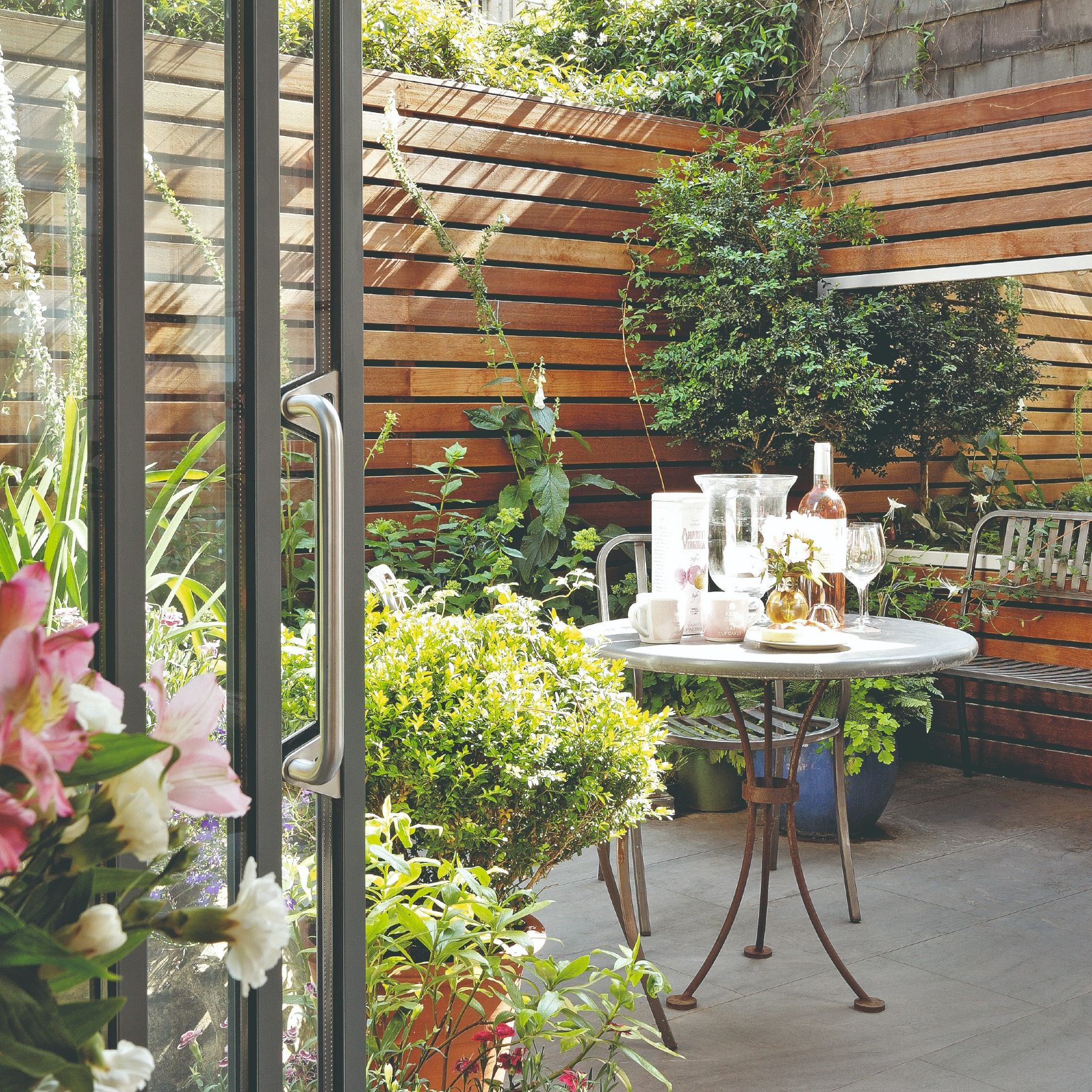 Austin Covered Patio Designs From A Side