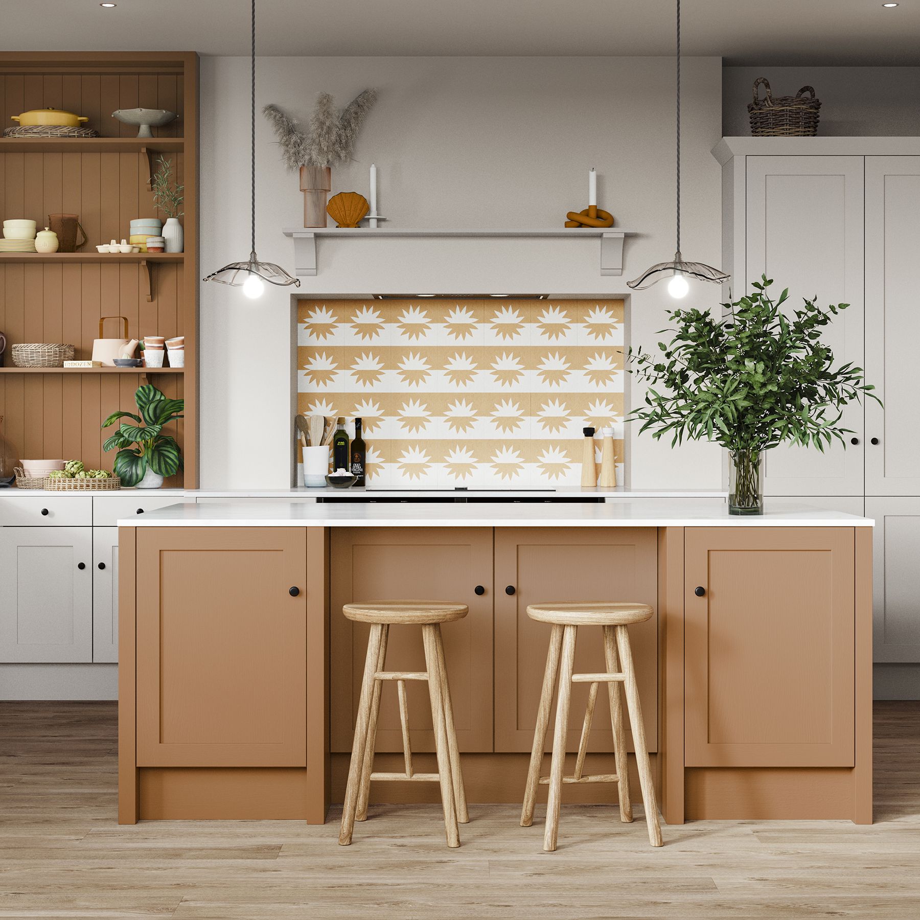 Terracotta Kitchen Walls
