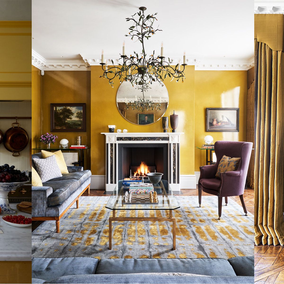 23 Yellow Living Room Ideas For A Bright Happy Space Better Homes