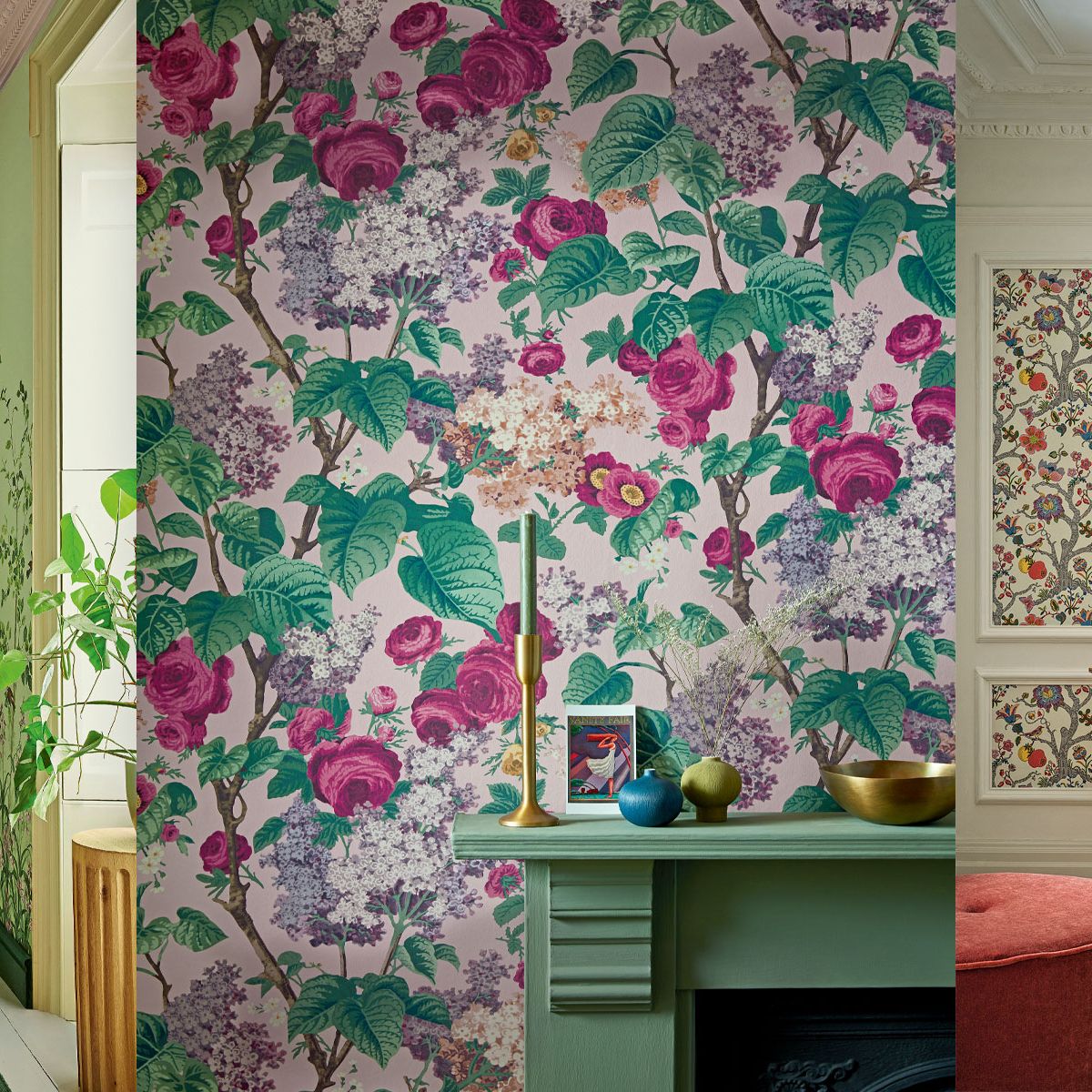 Trailing Wallpaper With Designs Wallpaper Direct-Swanborough