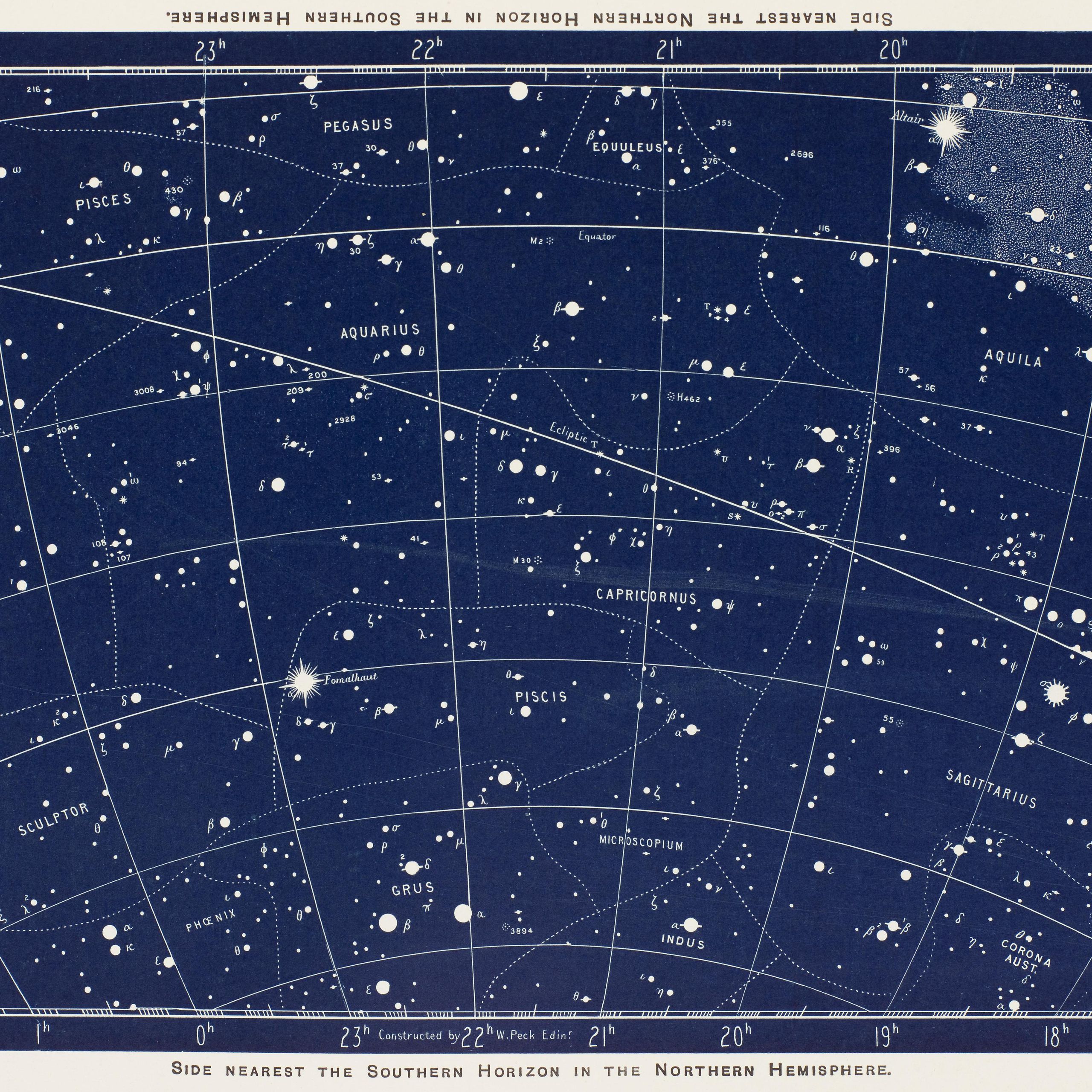 Constellations Of The Northern Star Astronomy Poster Chart Astronomy