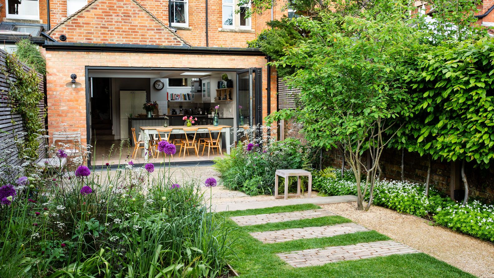 Back Yard Urban Garden Design