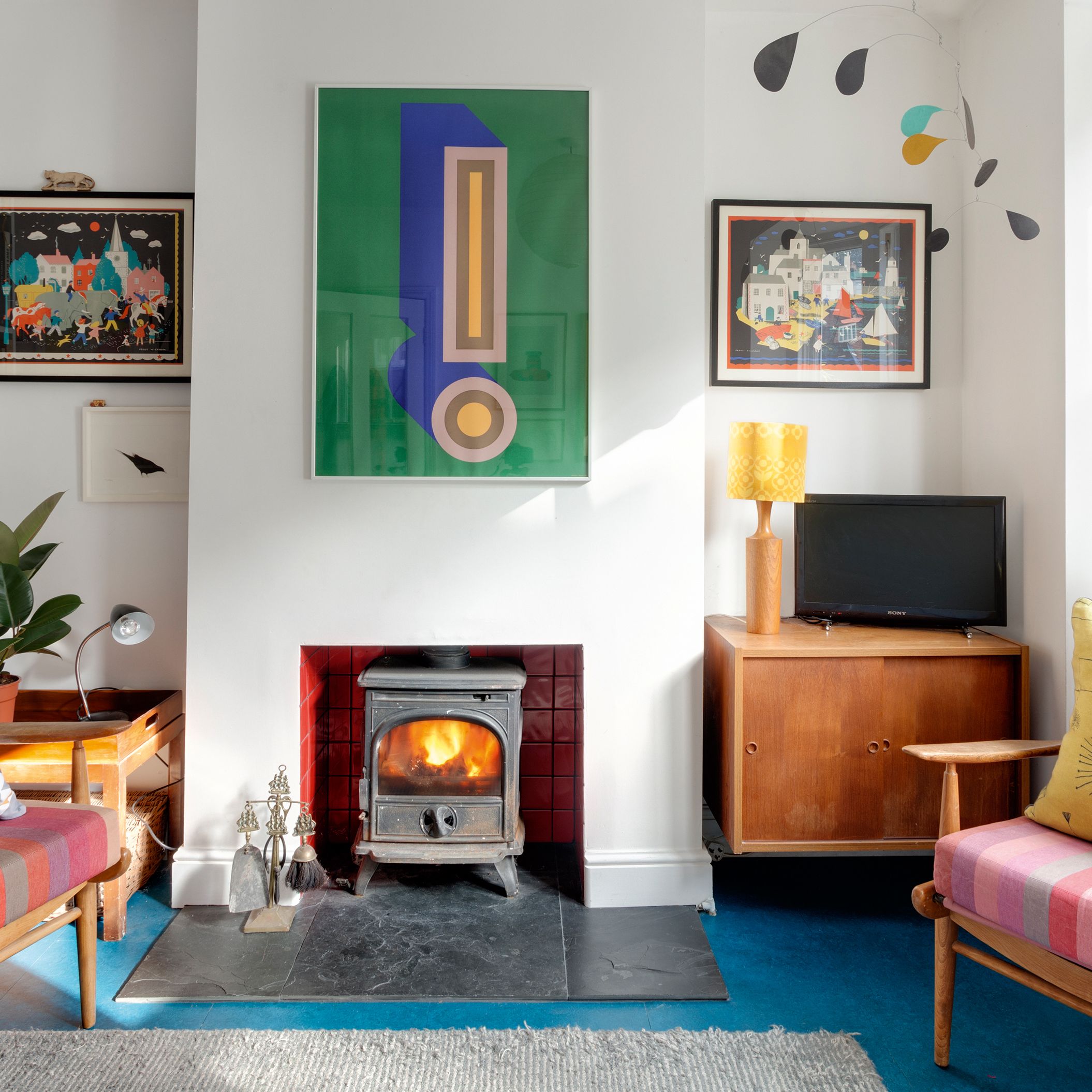 Mid Century Modern Fireplace Decor Ideas - Infoupdate.org