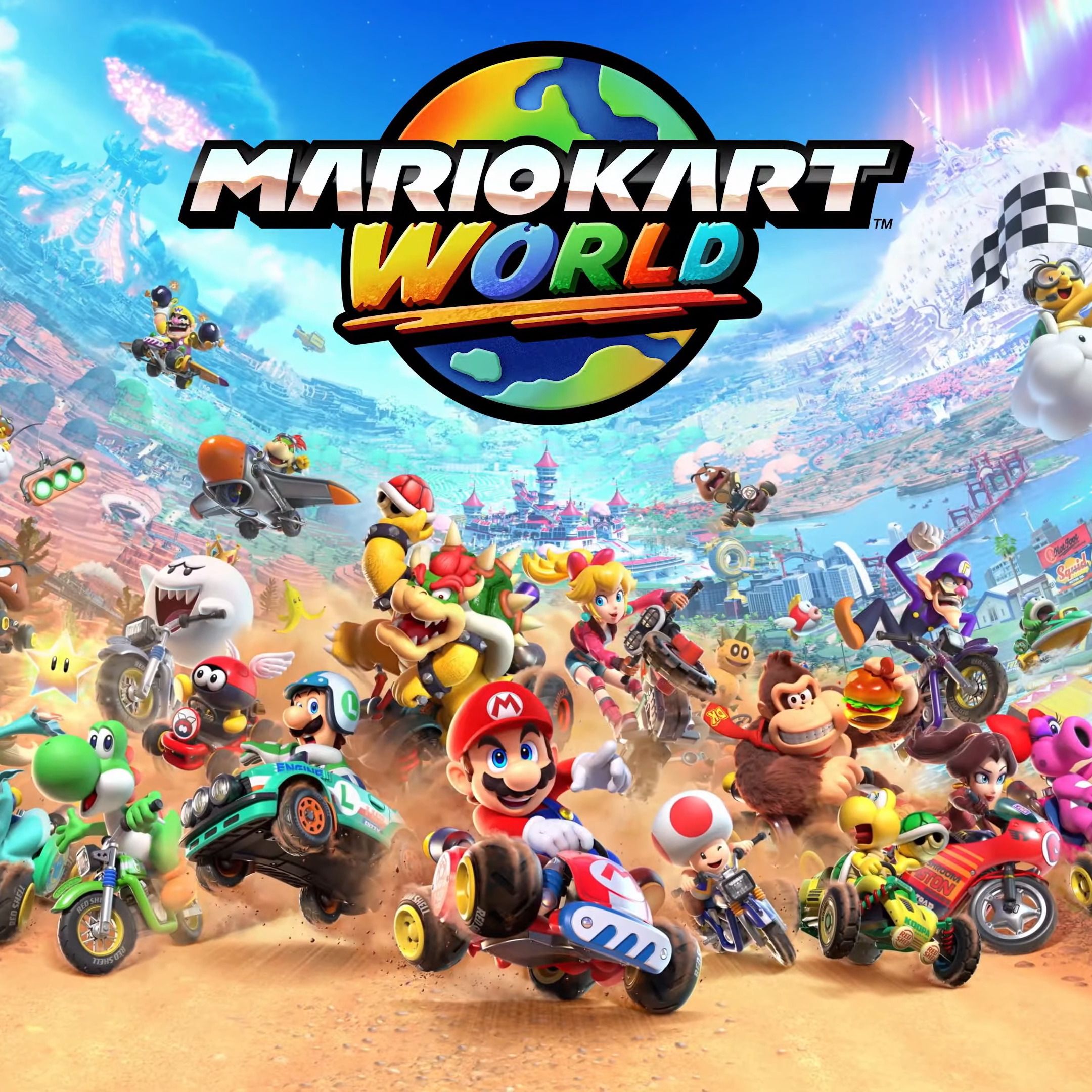 Red Yoshi Mario Kart 8