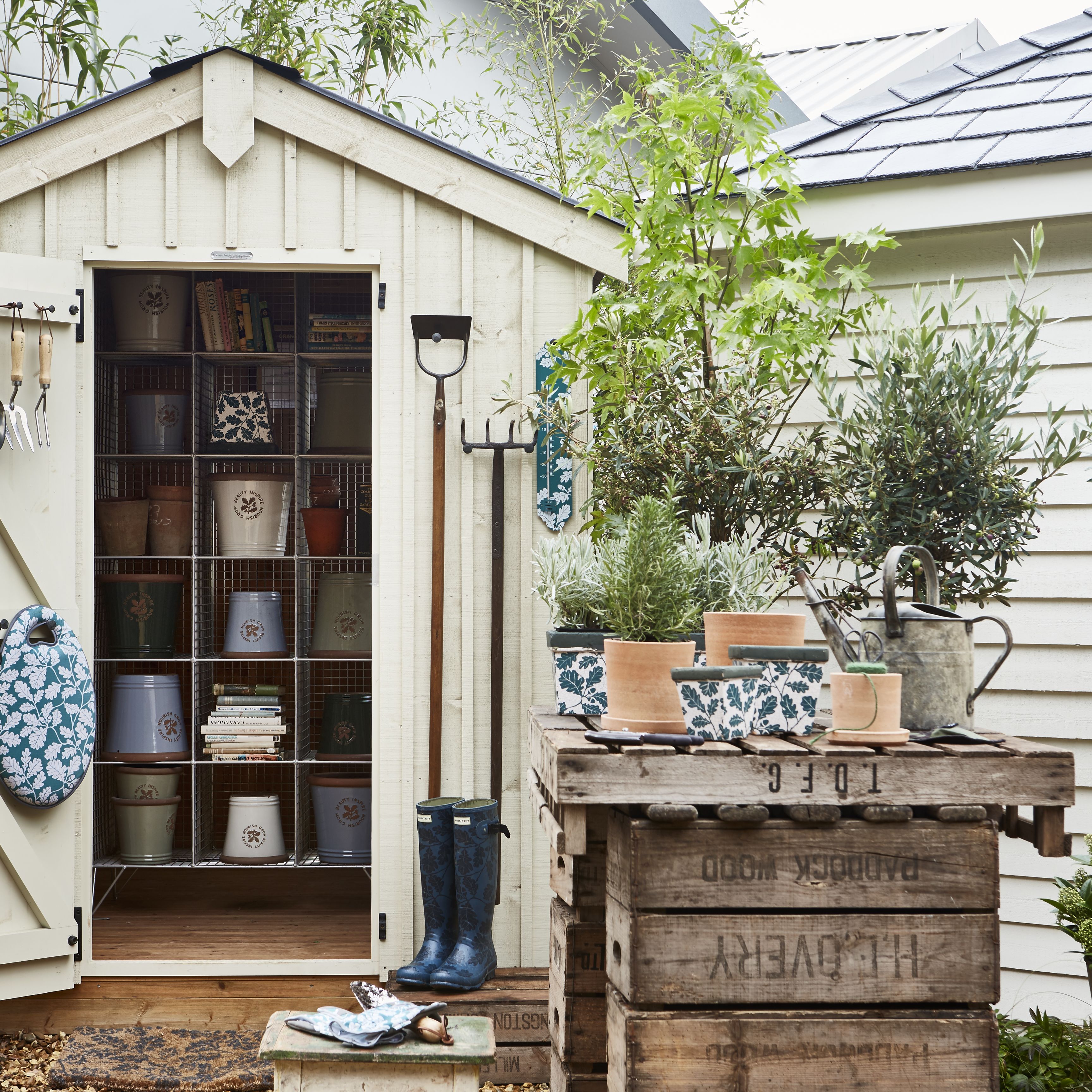 Diy Garden Storage Ideas