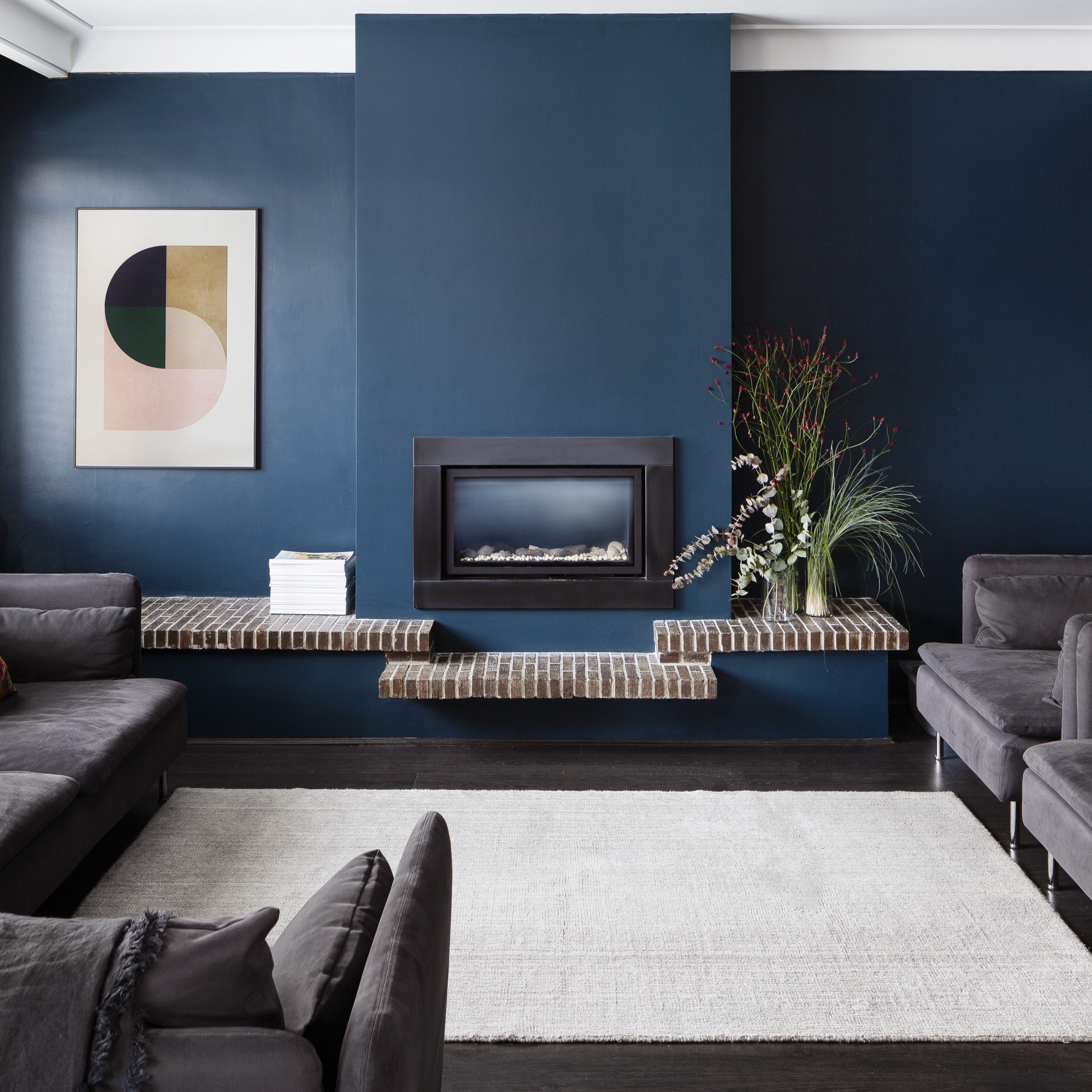 Living Room Paint Colors With Black Furniture