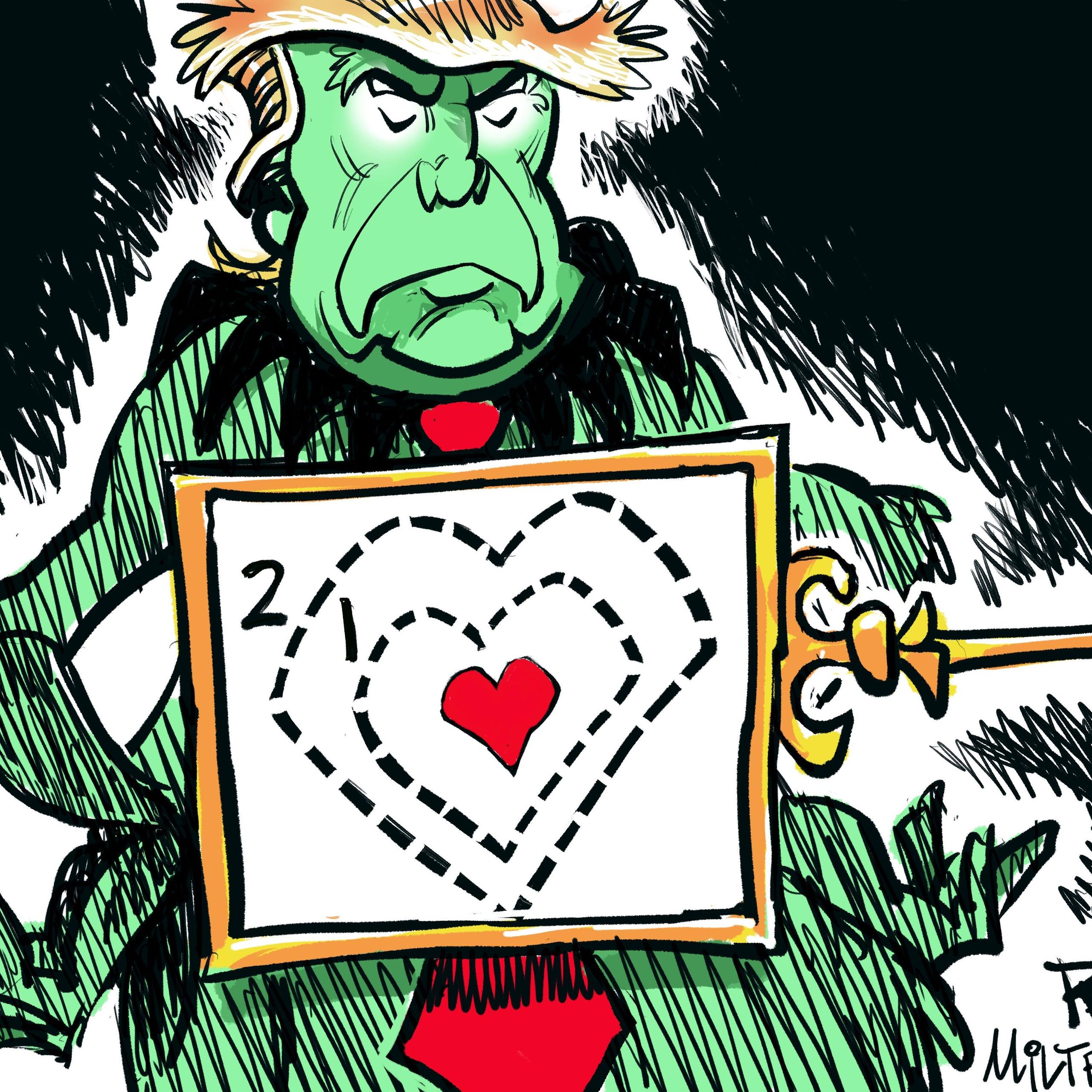 Grinch Heart Sizes Too Small The Grinch Hated Christmas! The Whole