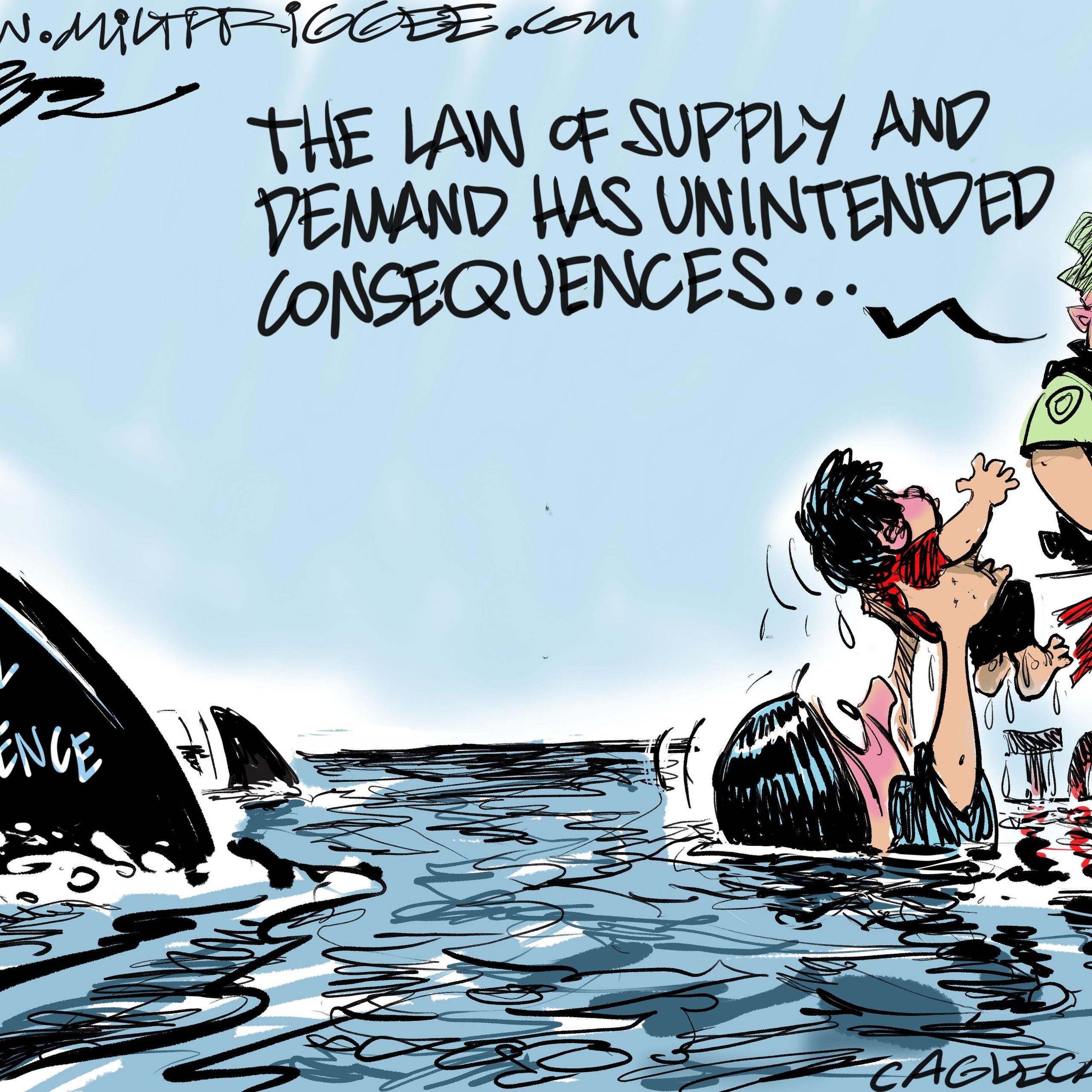 Supply And Demand Cartoon