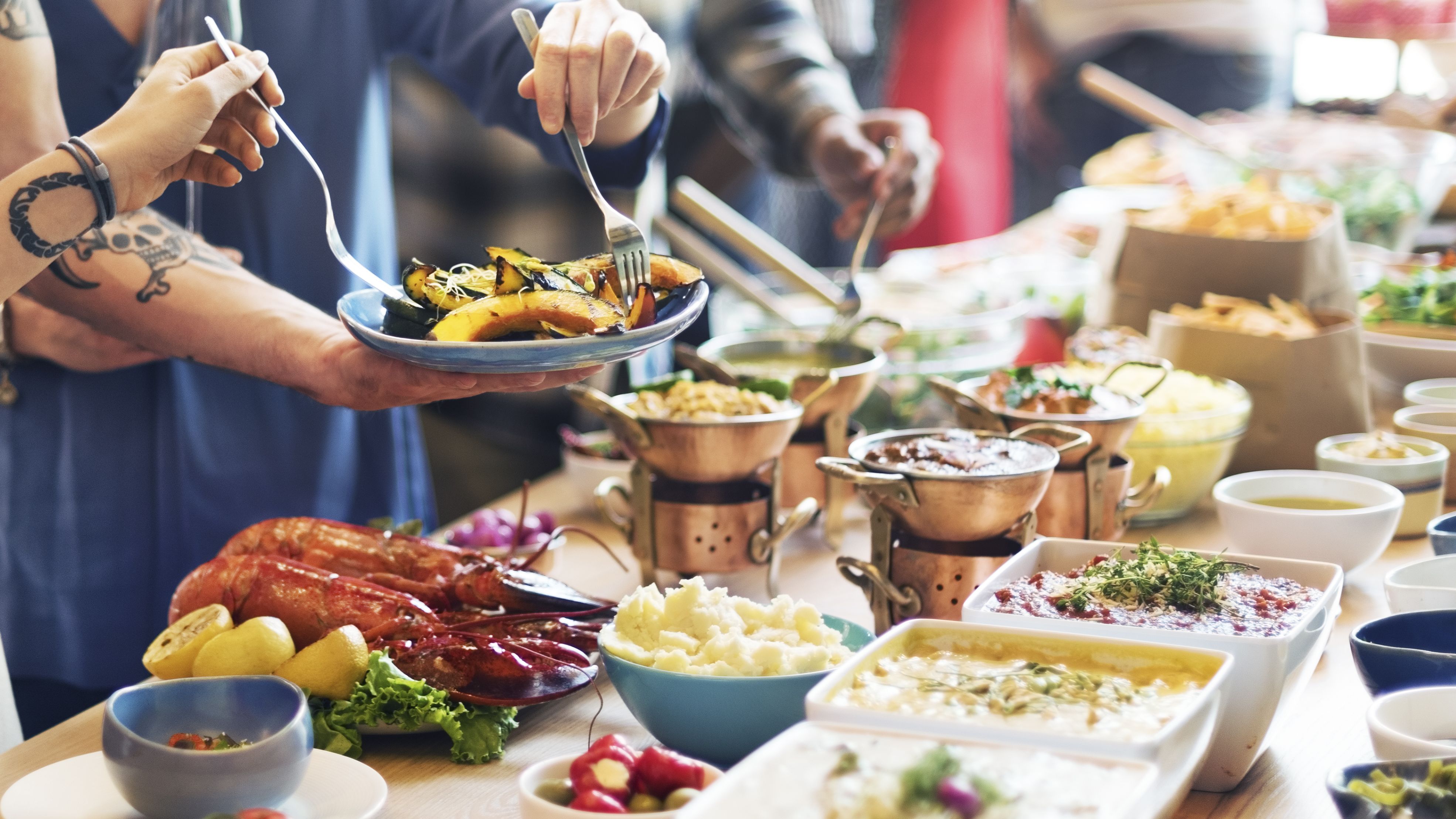 Food Buffet Table Ideas