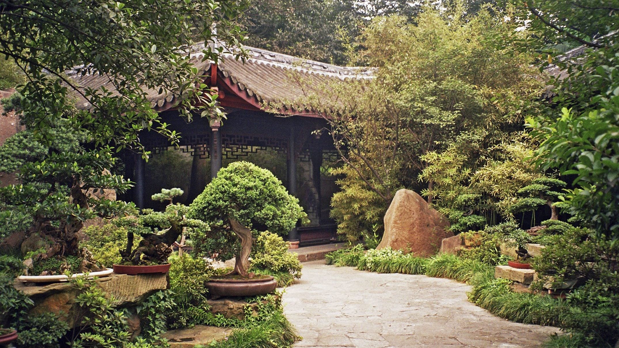 Chinese Garden Drawings