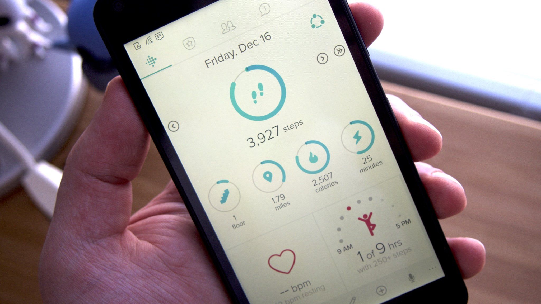 Fitbit Mobile Dashboard