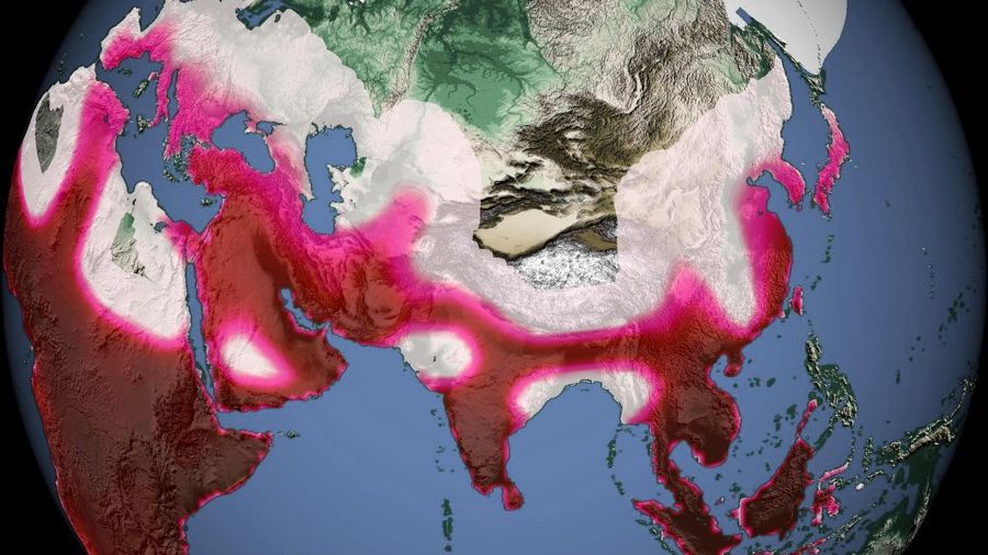 Earth 21000 Years Ago