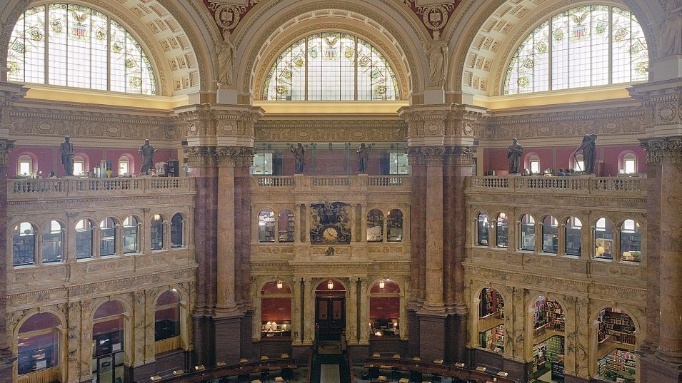 Library Of Congress Facade