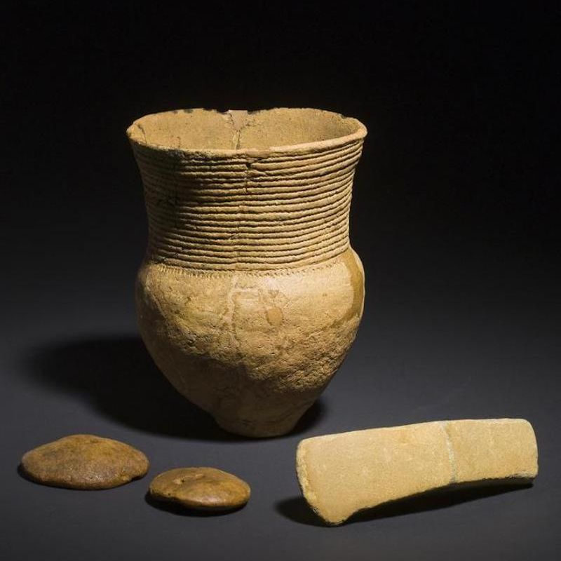 Corded Ware Pottery