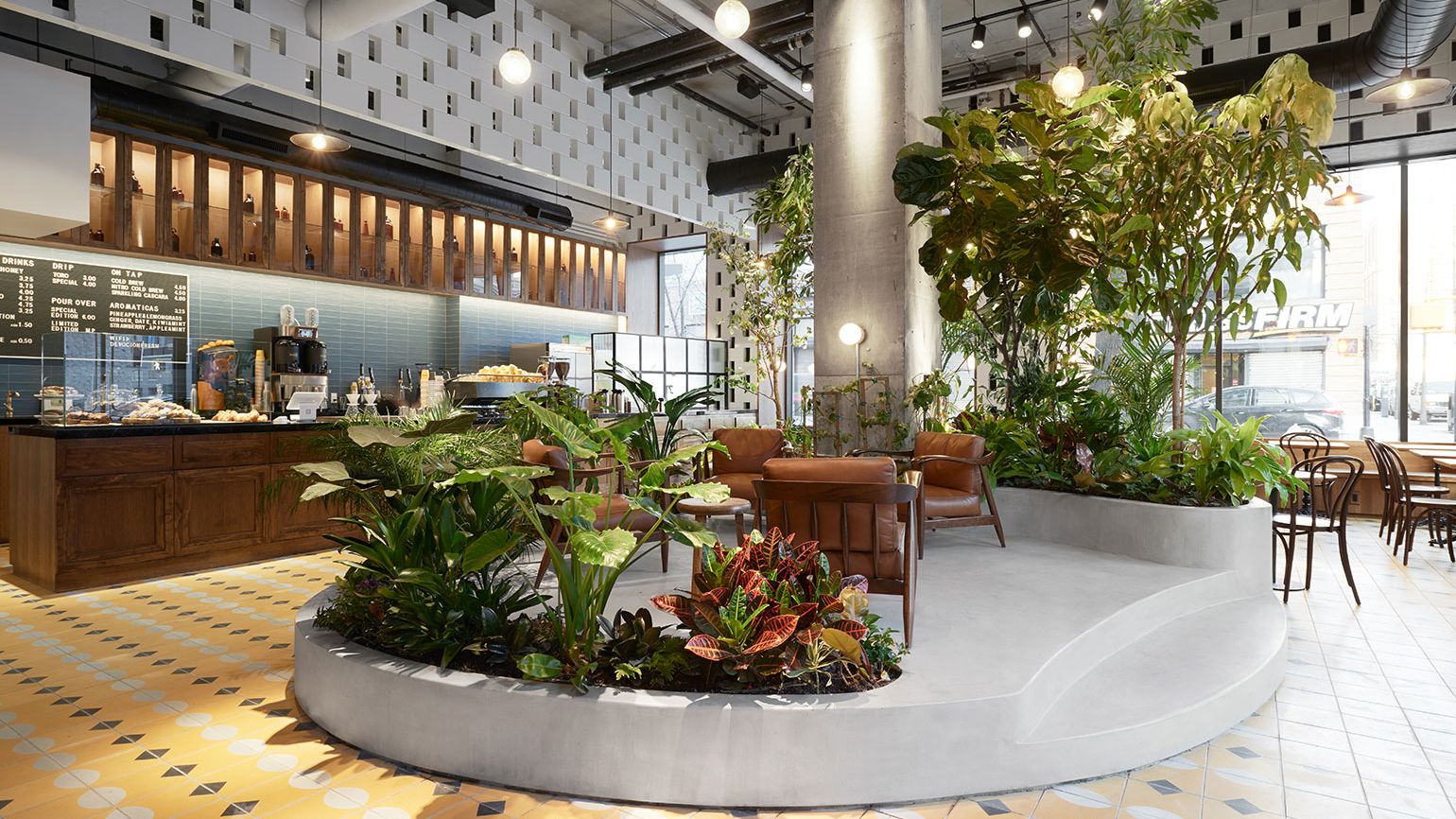 Modern Coffee Shop Building