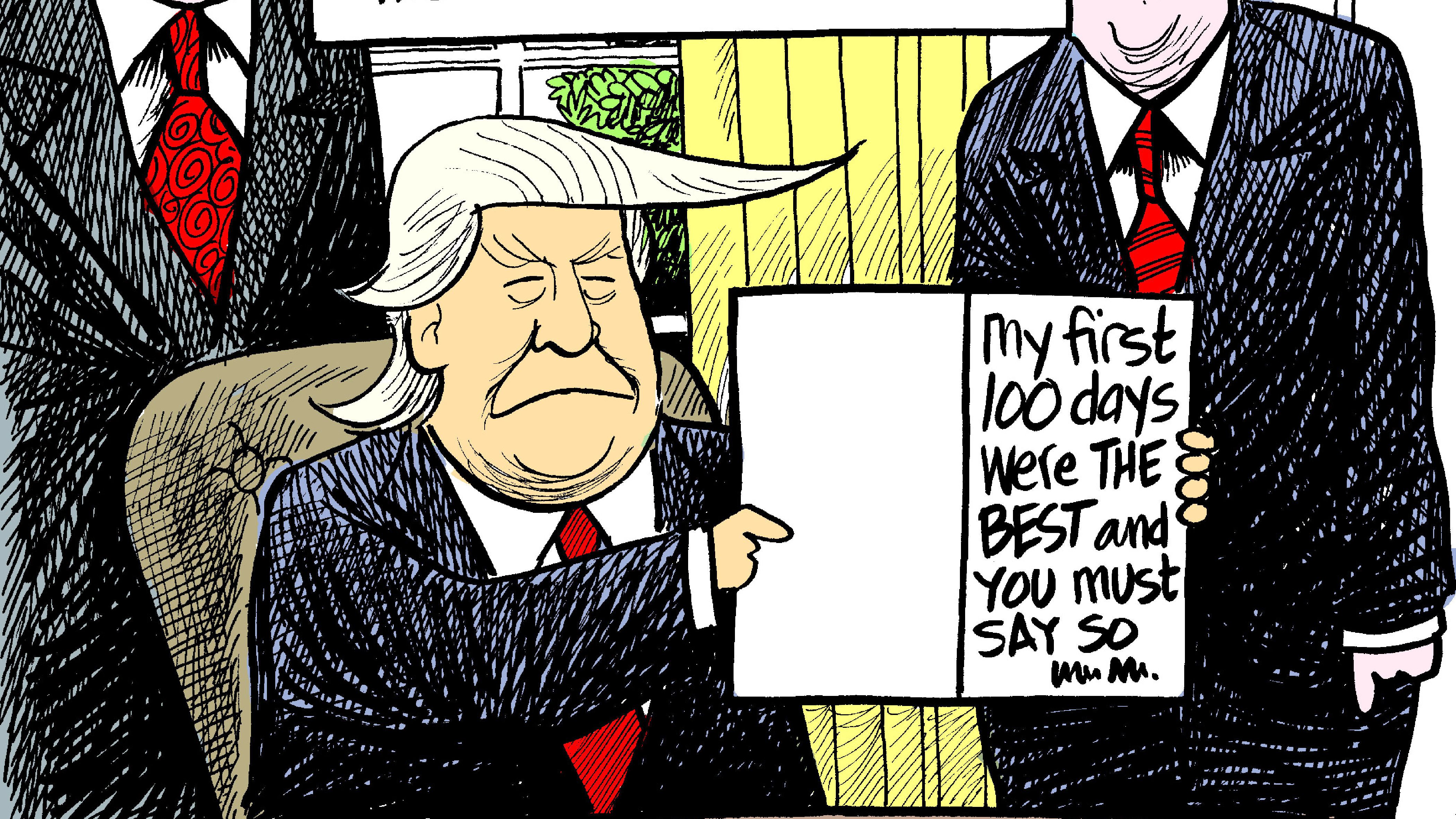 Executive Order 9981 Political Cartoon Trump's Executive Orders