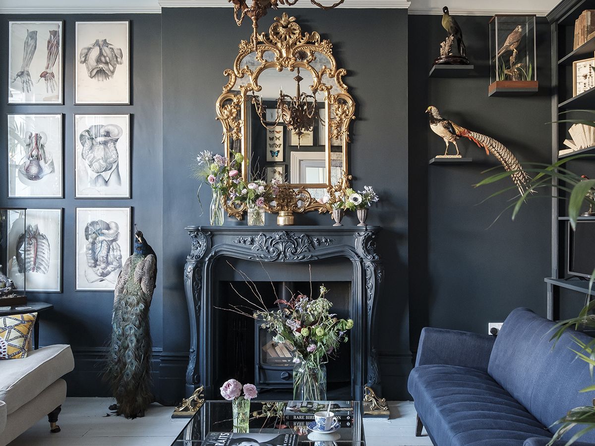 Victorian Gothic Living Room Idea