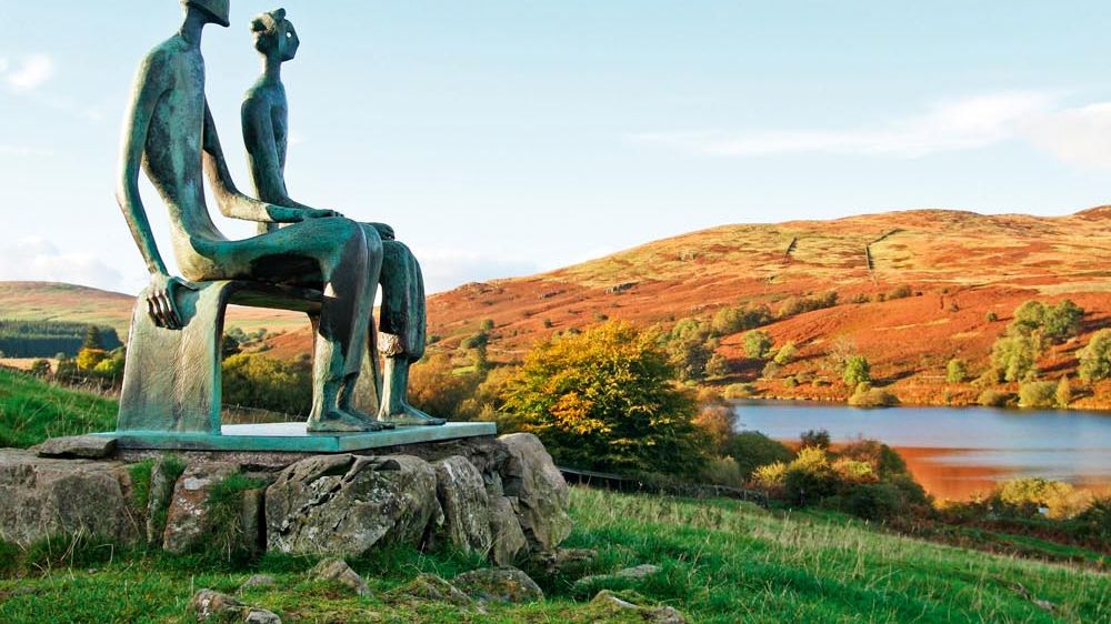 Henry Moore King And Queen Hightown Hill And Bishop Forest Hill.