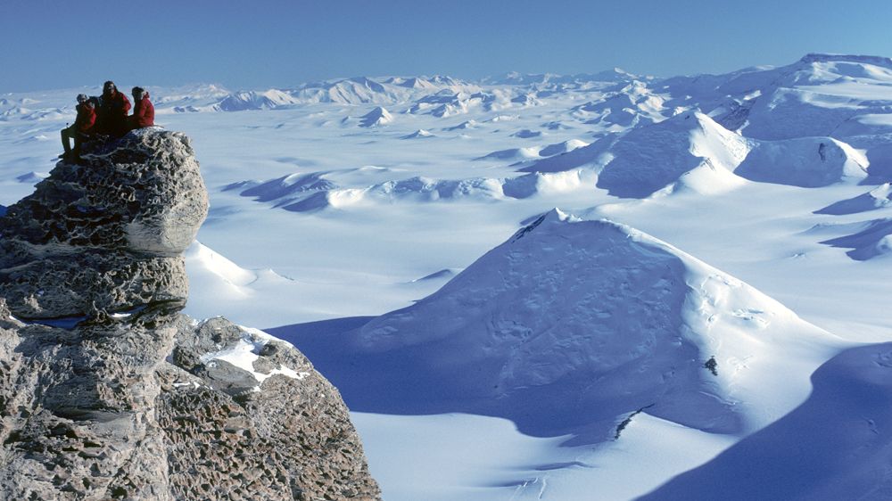 Transantarctic Mountain Range