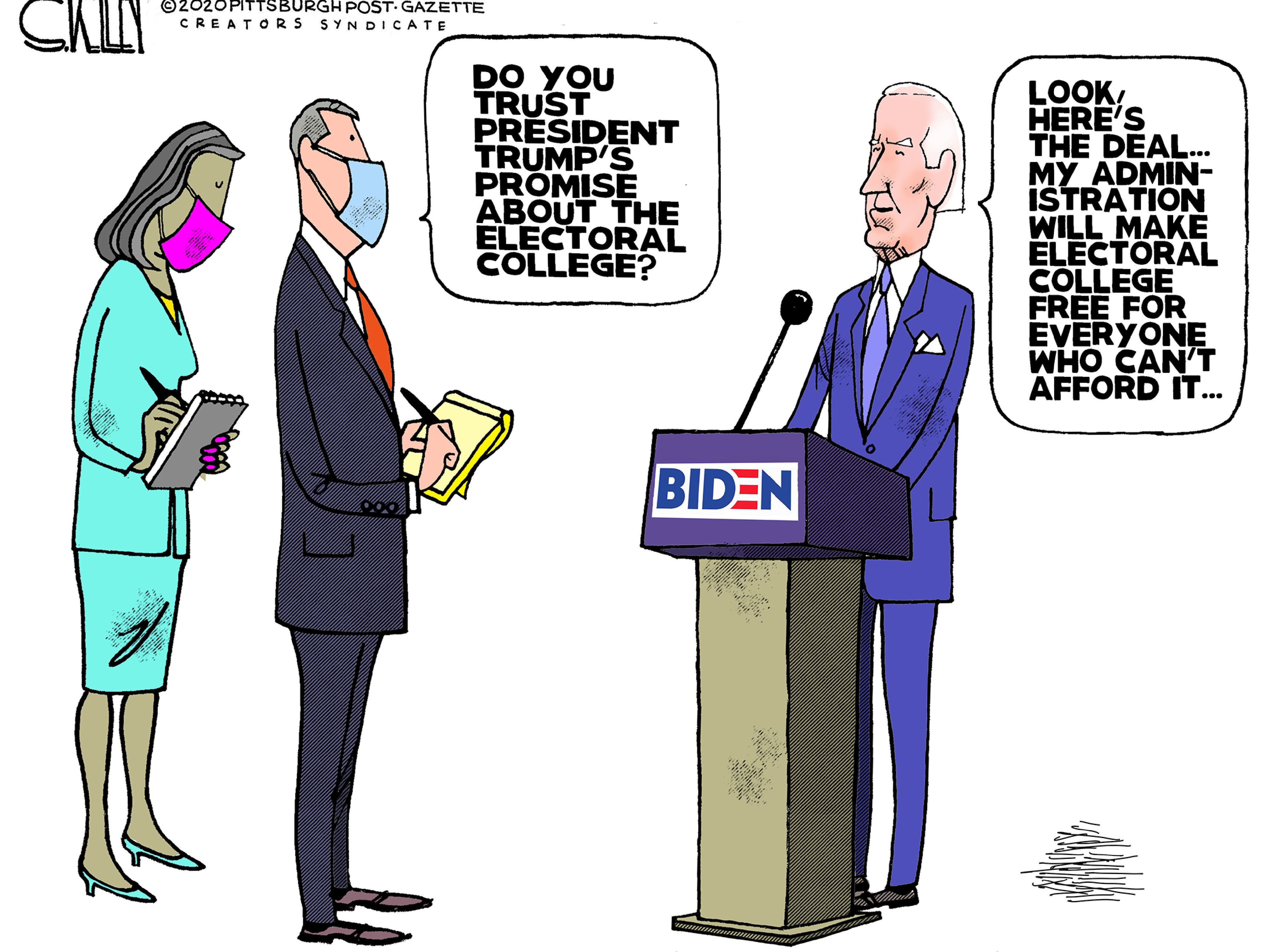 Electoral College Political Cartoon Editorial Cartoons For March 23,