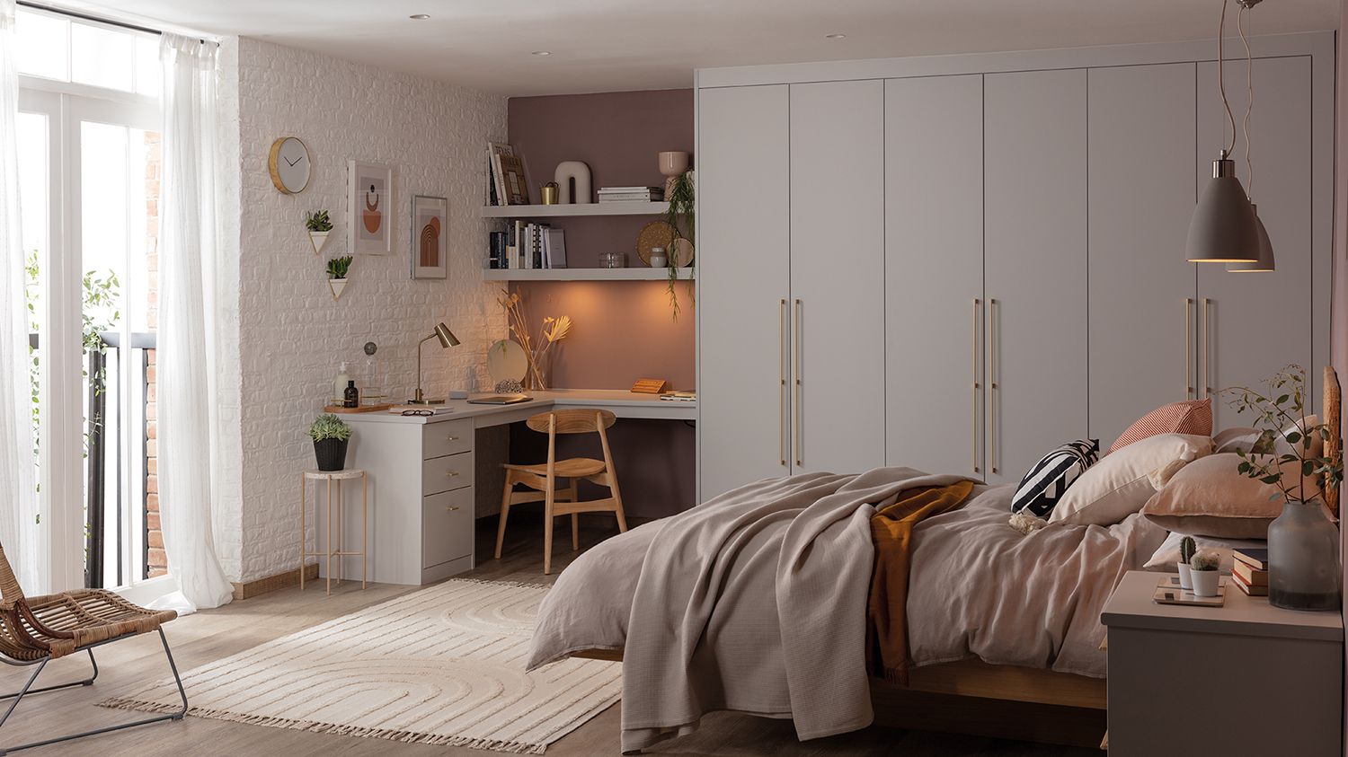 Office Bedroom Combination