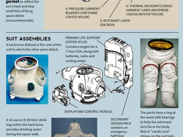 Space Suit Diagram Layers