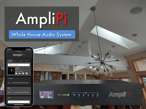 AmpliPi Raspberry Pi Sound System Plays Music in Every Room | Tom's Hardware