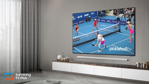 Samsung TV Plus Hits 350 Channel Mark with Pickleballtv | TV Tech