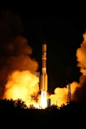 New Sirius XM Radio Satellite Blasts Off on Russian Rocket | Space