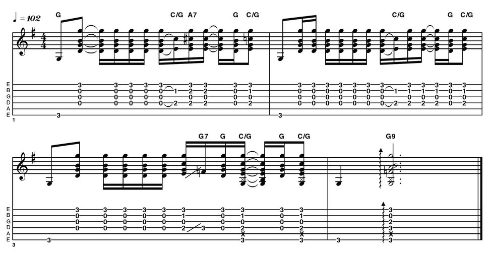 Crosspicking and Carter picking acoustic guitar lesson | Guitar World