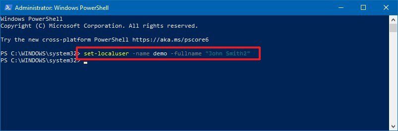 How to add your full name to a local account on Windows 10 | Windows ...