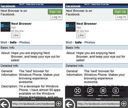 Windows Phone App Review: Next Browser | Windows Central