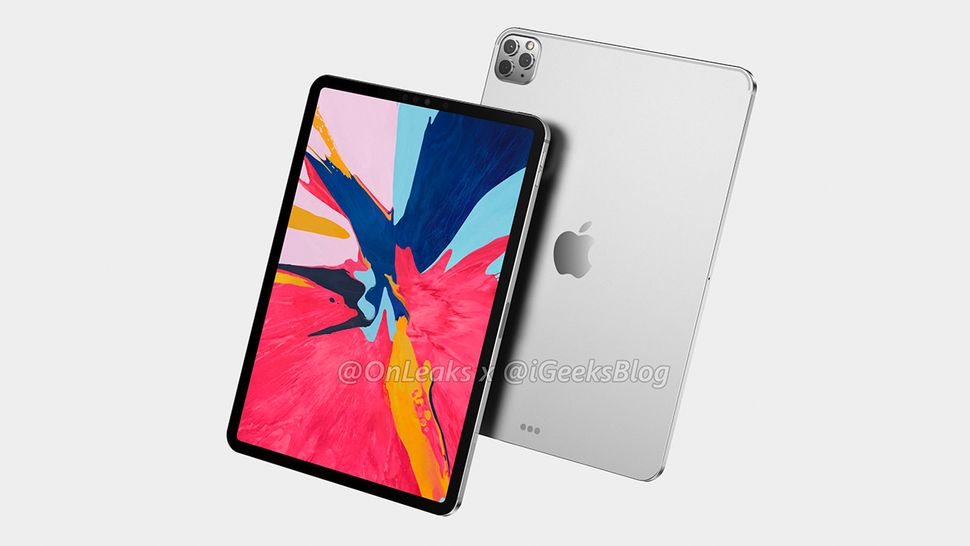 New leaked renders show off the iPad Pro 2020 rear camera | TechRadar