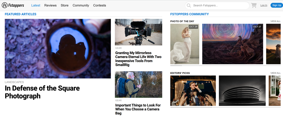 The 17 best photography websites | Creative Bloq