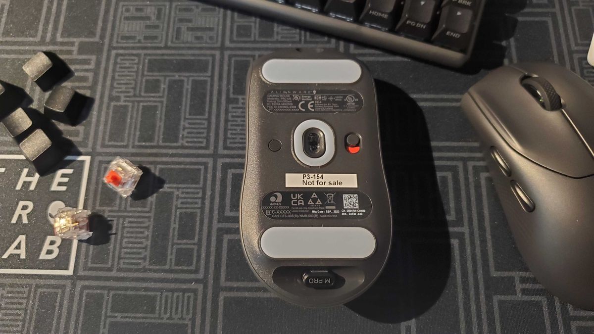 Hands on: Alienware Pro Wireless Keyboard and Mouse: a near-complete ...