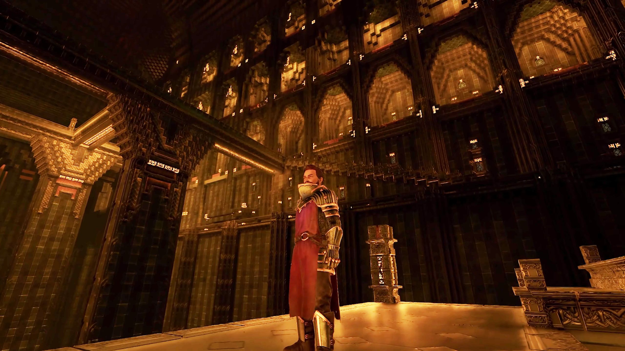 Kings under the Mountain! 33 Enshrouded players spent 10,000 hours to recreate this iconic ...