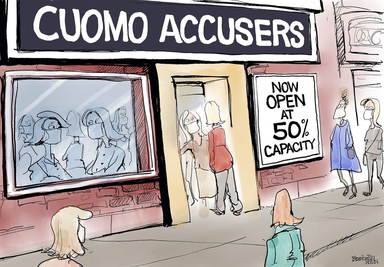 7 scathingly funny cartoons about Andrew Cuomo's political peril | The Week