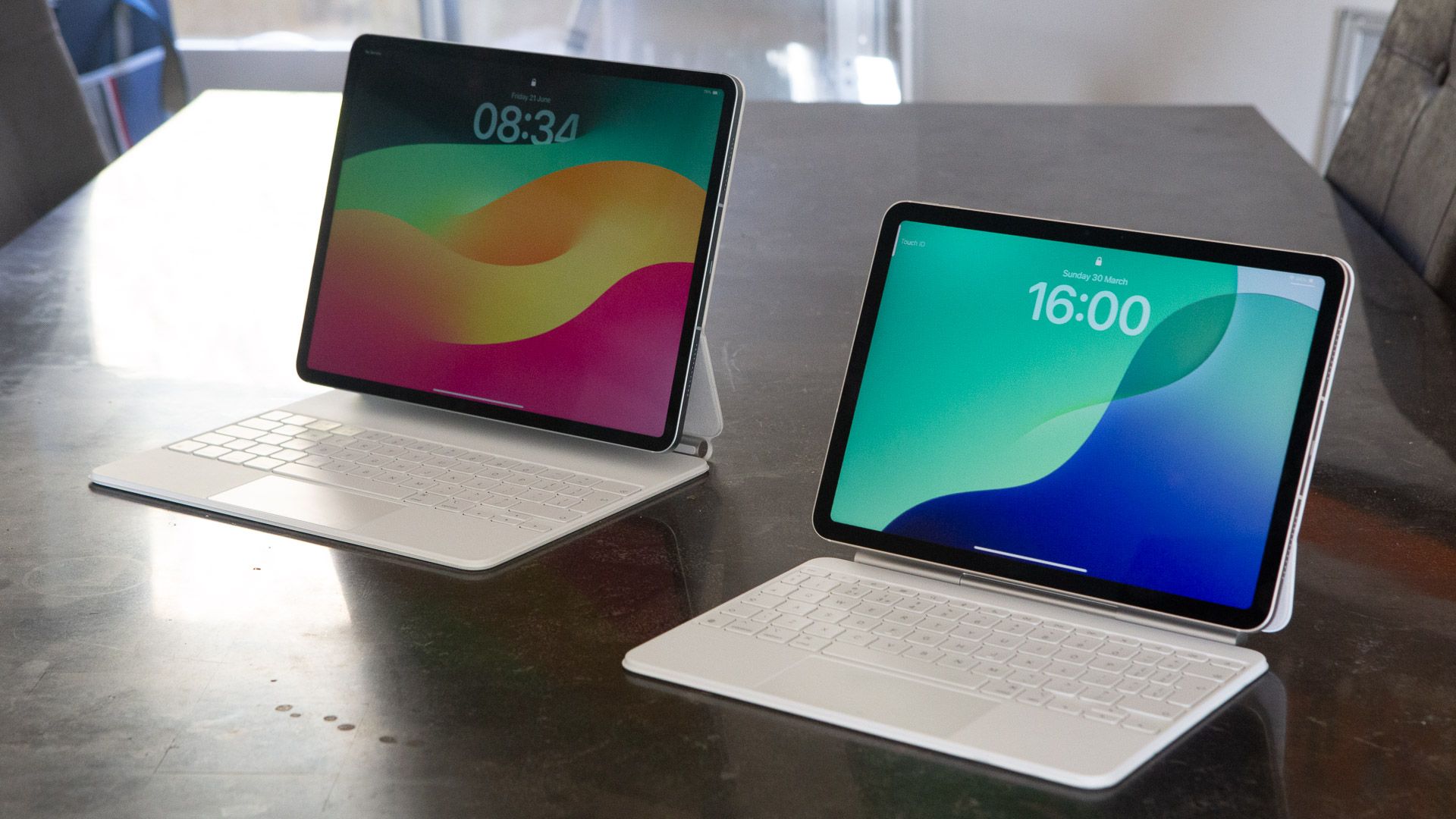 I tested the new iPad Air, and it's like a tablet and MacBook rolled ...