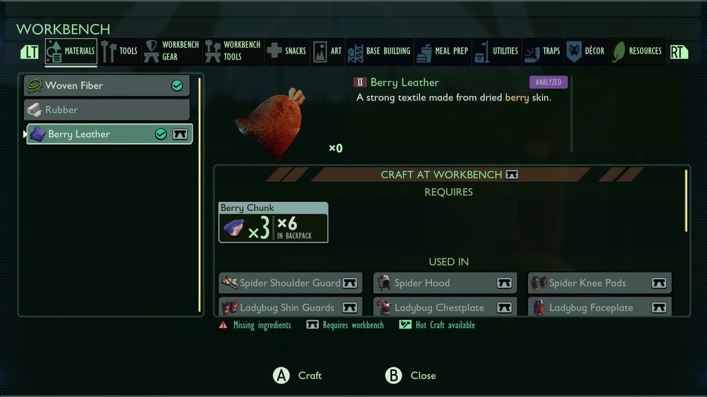 Grounded: How to get the level 2 Insect Axe and Insect Hammer upgrades ...