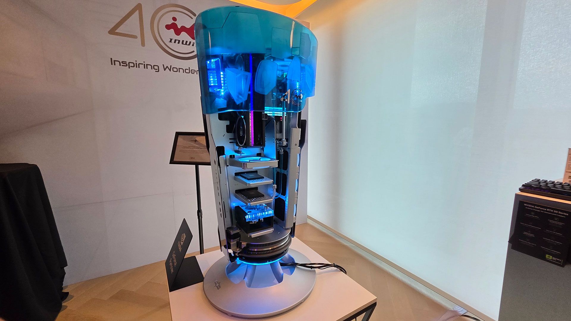 InWin celebrates 40 years with the ChronoMancy — futuristic 1.1m case ...
