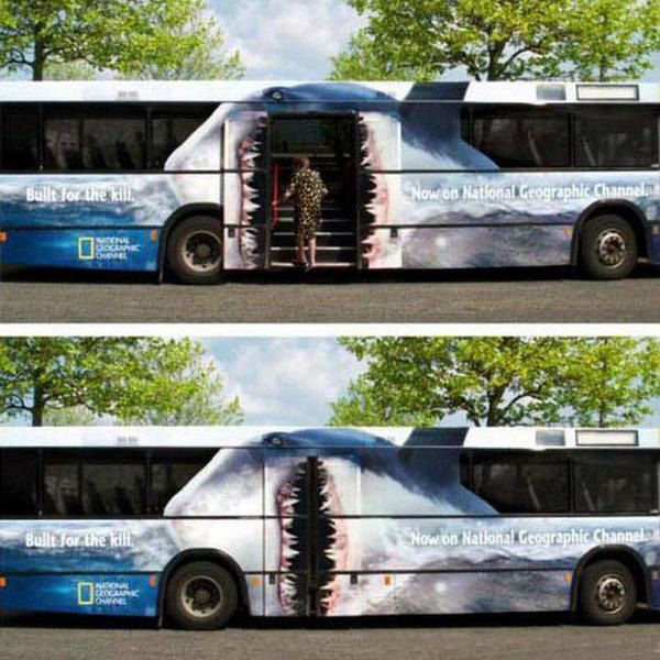 10 ingenious bus wraps that will make you look twice | Creative Bloq