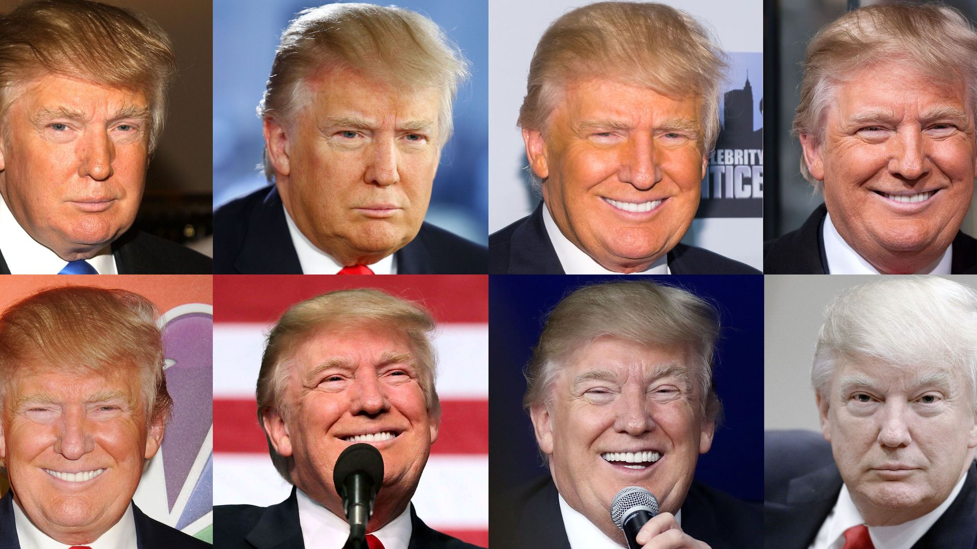 Does Donald Trump Spray Tan? - Tracking Donald Trump's Fading Tan ...