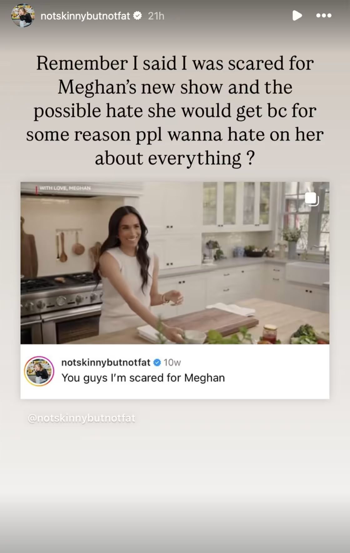 Meghan Markle Sent a Note to a Podcaster Who Said She Was "Scared" for ...