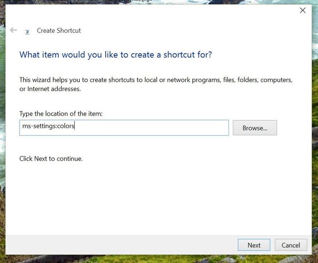 How to create desktop shortcuts to specific settings in Windows 10 ...