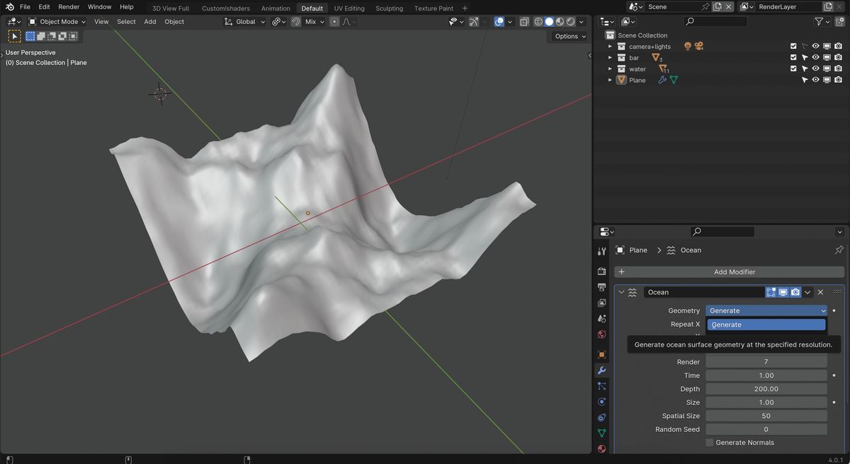 How to use Blender to build a tranquil ocean setting | Creative Bloq