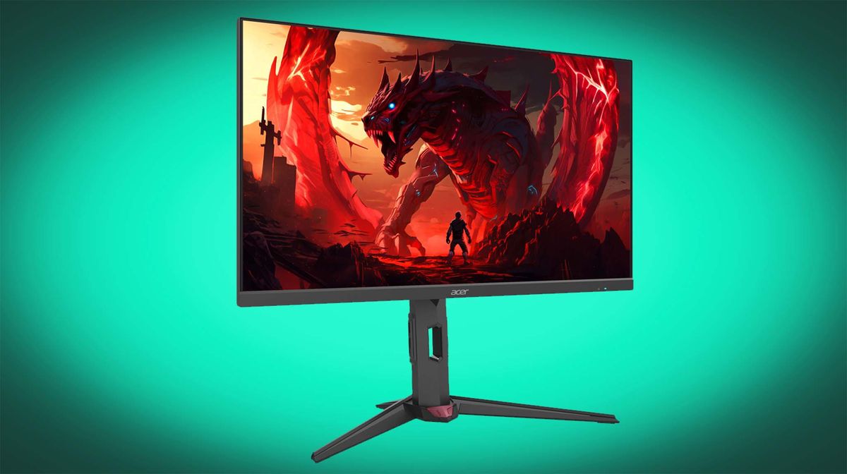One of Acer's new gaming monitors can reach up to 600Hz at 1080p ...