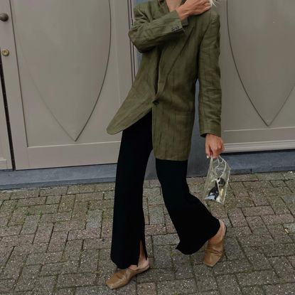 How to Wear the Olive-Green Colour Trend This Autumn | Who What Wear