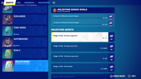 Fortnite Quests in Chapter 4 Season 1 | GamesRadar+