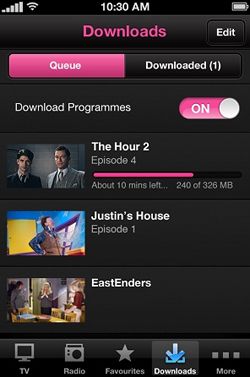 Download programmes from BBC iPlayer on your smartphone or tablet ...